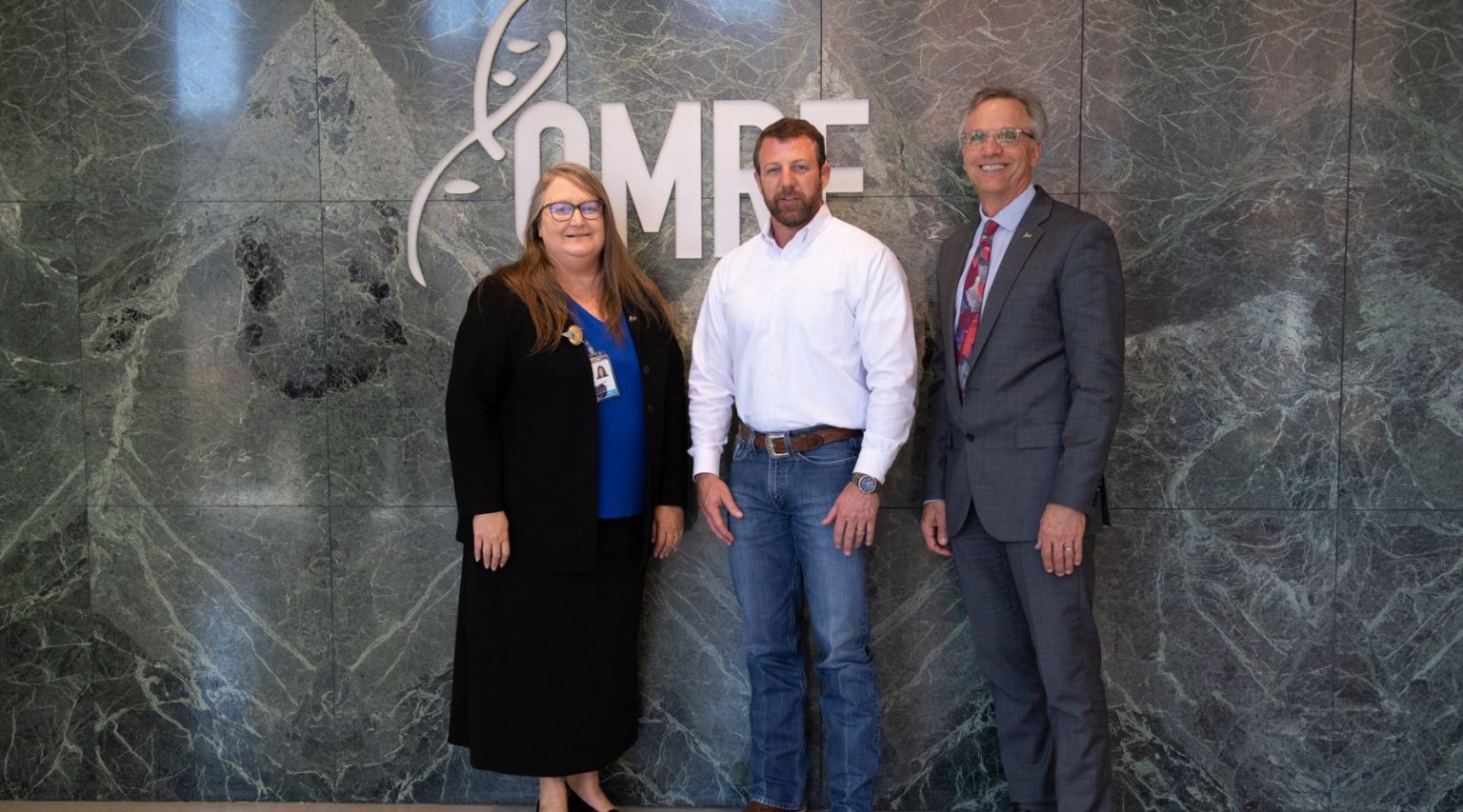 Sen. Mullin visits OMRF
